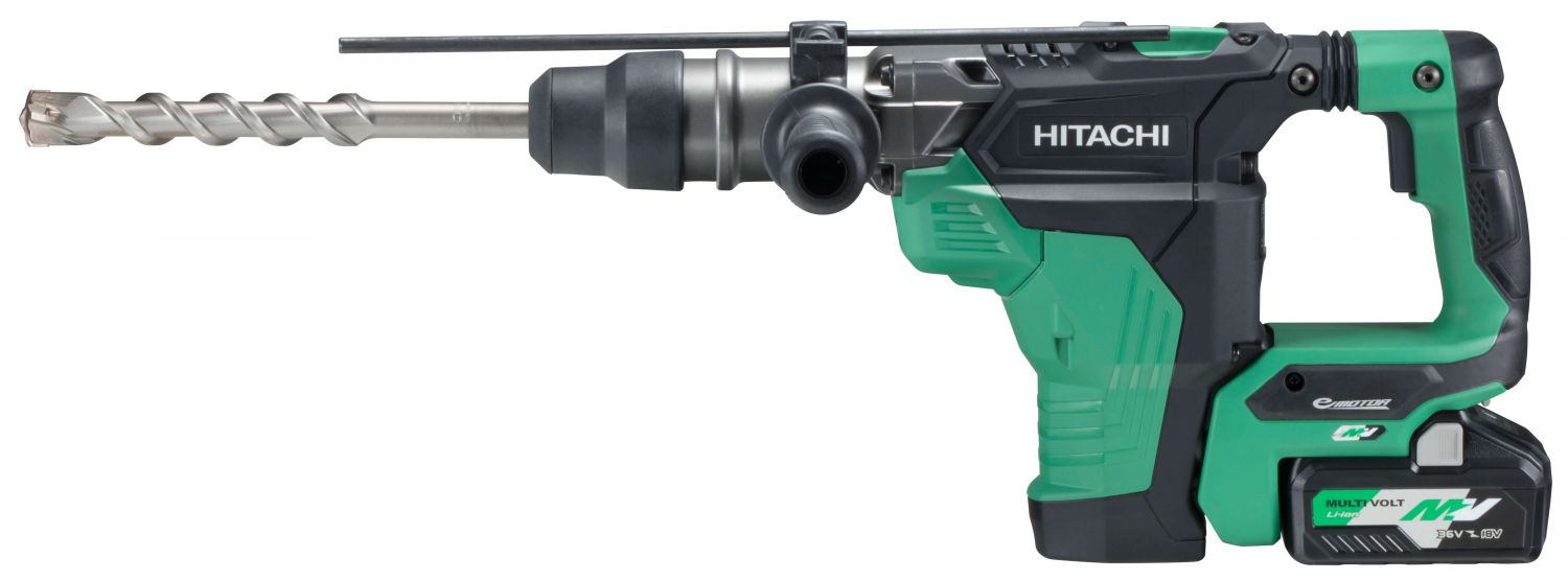 פטיש חציבה/קידוח 36V נטען + 2 סוללות 8AH + מטען HIKOKI DH36DMA - מאסטר ...