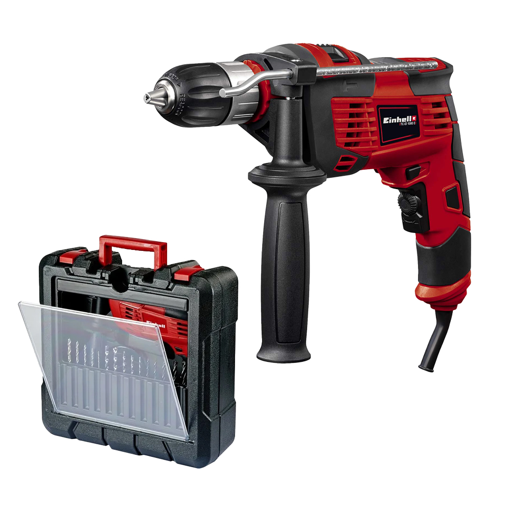 מקדחה / מברגה רוטטת 13 מ"מ Einhell TC-ID 1000 KIT - מאסטר טולס בע"מ
