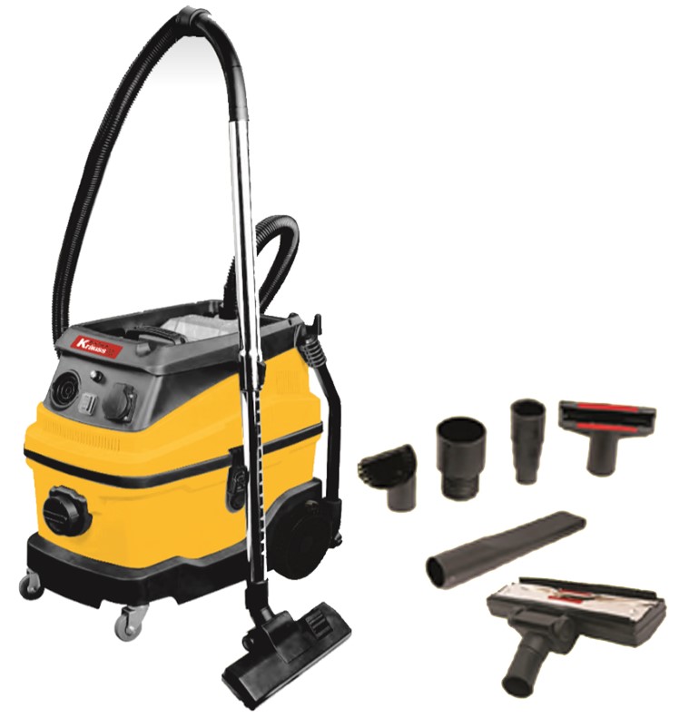 שואב אבק תעשייתי 30 ליטר כולל שקע טכני אוטומטי מובנה ייעודי למלטשת ...