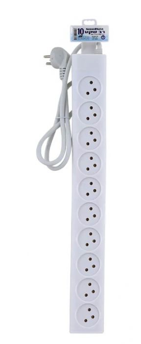 רב שקע 10 עד 1 מ' SEMICOM SWITHC SW-MS10-1M - מאסטר טולס בע"מ